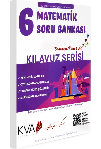 Koray Varol Kva Kılavuz Serisi 6. Sınıf Matematik Soru Bankası Koray Varol Kva Kılavuz Serisi 6. Sınıf Matematik Soru Bankası