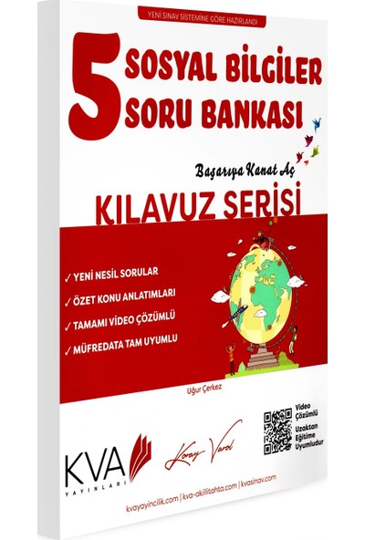 Koray Varol Kva Kılavuz Serisi 5. Sınıf Sosyal Bilgiler Soru Bankası