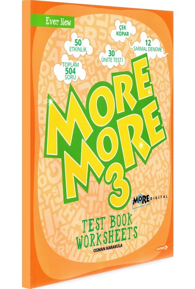 Kurmay Elt More And More 3. Sınıf English Worksheets Test Book
