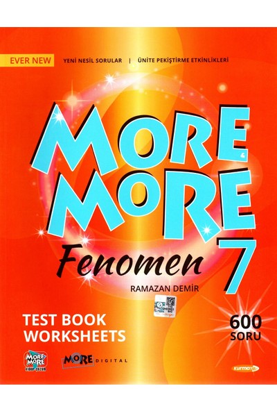 Kurmay Elt More More7. Sınıf Fenomen English Test Book 2020 2021 Kurmay Elt More More7. Sınıf Fenomen English Test Book 2020 2021