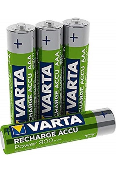 Varta 800 Mah AAA Şarjlı Kalem Pil 12'li