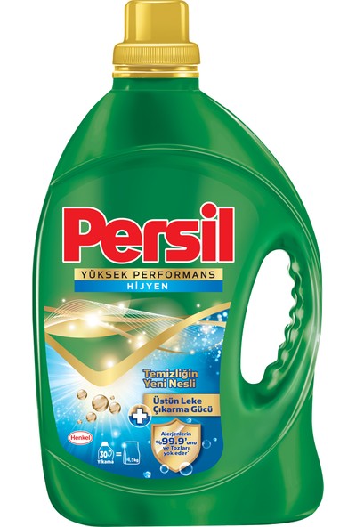 Persil Jel Sıvı Çamaşır Deterjanı Yüksek Performans Hijyen 30 Yıkama Persil Jel Sıvı Çamaşır Deterjanı Yüksek Performans Hijyen 30 Yıkama