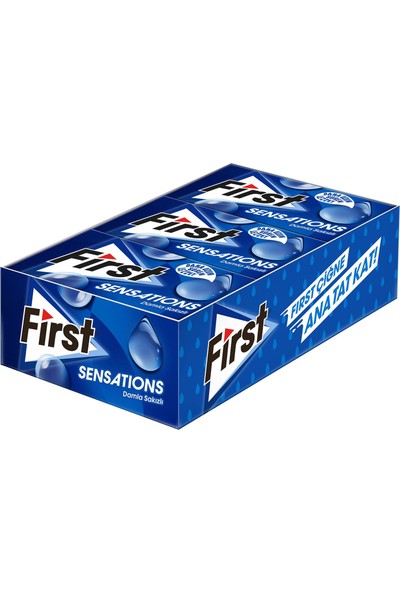 First Sensations Damla Sakızlı 27 gr - 12 Adet First Sensations Damla Sakızlı 27 gr - 12 Adet