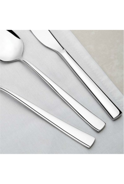 Nehir Deniz Sade Kutulu 72 Parça Çatal Kaşık Bıçak Seti Nehir Deniz Sade Kutulu 72 Parça Çatal Kaşık Bıçak Seti