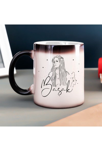 Hediye Sepeti Başak Burcu Arkadaşa Hediye Sihirli Porselen Kupa Hediye Sepeti Başak Burcu Arkadaşa Hediye Sihirli Porselen Kupa