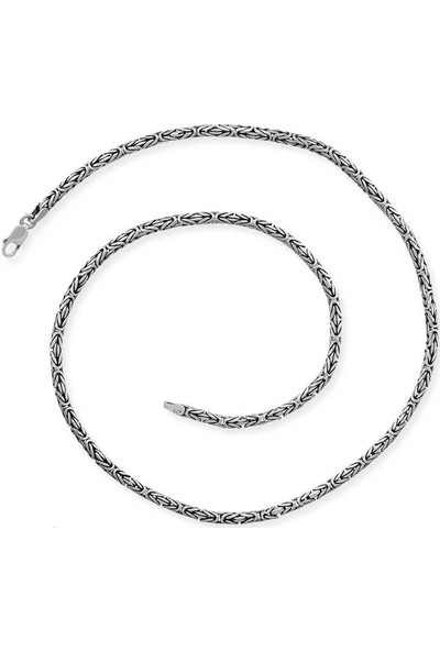 Armagano Gümüş Kral Zincir - 6 mm Yuvarlak Armagano Gümüş Kral Zincir - 6 mm Yuvarlak