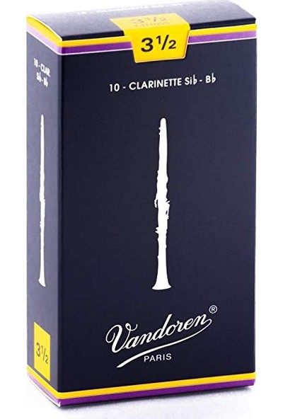 Vandoren CR1035 Classic Bb Klarnet Kamışı (3,5 Numara)