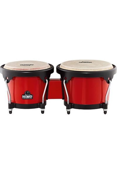 Nino NINO17R-BK 6.5 - 7.5 Inch Abs Bongo (Kırmızı)