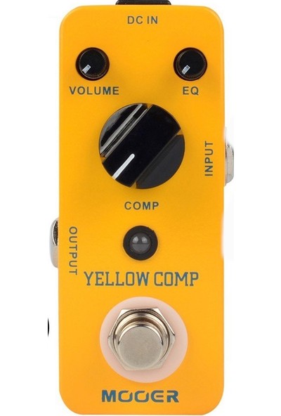 Mooer Yellow Comp Compressor Pedalı