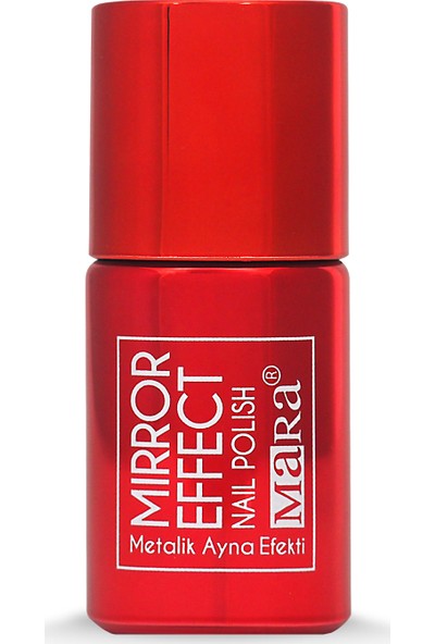 Mara Metalik Ayna Efektli Oje Kırmızı Mara Metalik Ayna Efektli Oje Kırmızı
