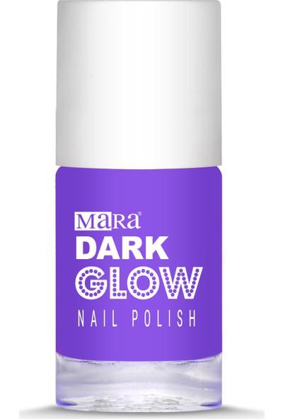 Mara Dark Glow Karanlıkta Parlayan Oje Purple