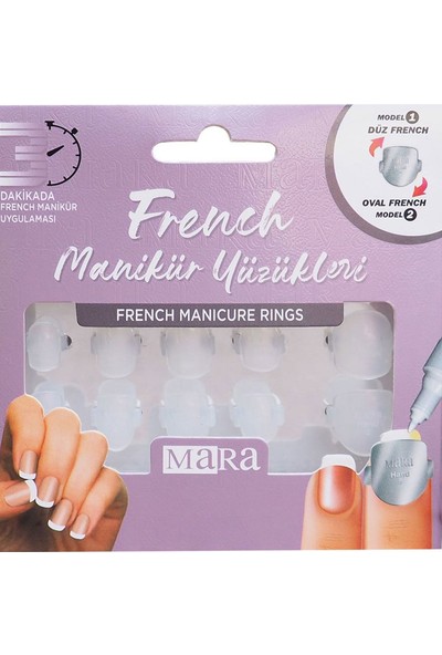 Mara French Manikür Yüzüğü Klasik