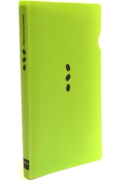 Comix 120 Kart Kapasiteli Kartvizit Dosyası 19 x 11 cm Yeşil