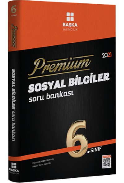 Başka Yayınları 6. Sınıf Premium Sosyal Bilgiler Soru Bankası