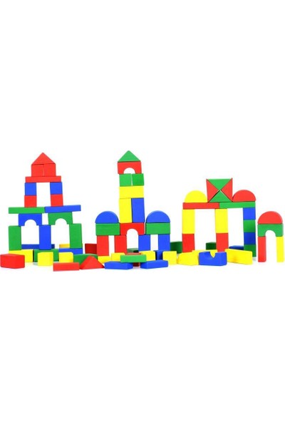 Edutoys Ahşap Bloklar 100 Parça Edutoys Ahşap Bloklar 100 Parça