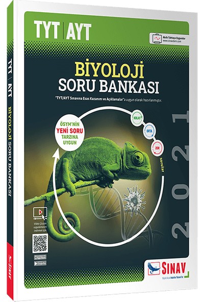Sınav Yayınları TYT-AYT Biyoloji Soru Bankası