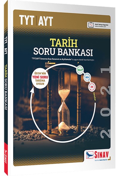 Sınav Yayınları TYT-AYT Tarih Soru Bankası