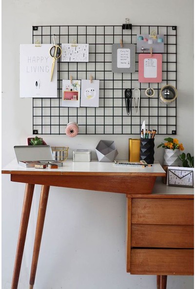 Weblonya Metal Askılık Tel Askılık Metal Pano Duvar Askılığı 5027