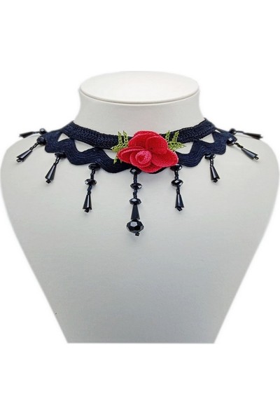 Gönen Kadın İğne Oyası Kolye