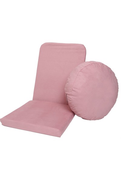 Zunkla Meditasyon Sandalyesi + Meditasyon Minderi 2'li Set Tay Tüyü Pamuklu Kumaş Zunkla Meditasyon Sandalyesi + Meditasyon Minderi 2'li Set Tay Tüyü Pamuklu Kumaş