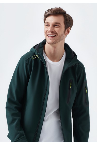 Mavi Erkek Fermuarlı Yeşil Ceket 0198632183