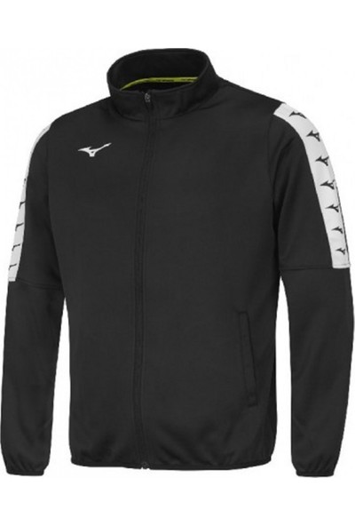 Mizuno Nara Track Jacket Erkek Sweat Siyah - Beyaz Mizuno Nara Track Jacket Erkek Sweat Siyah - Beyaz