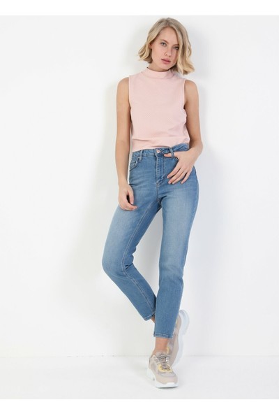 Colins 891 MAYA Orta Bel Daralan Paça Slim Fit Jean Kadın Jean Pantolon Colins 891 MAYA Orta Bel Daralan Paça Slim Fit Jean Kadın Jean Pantolon