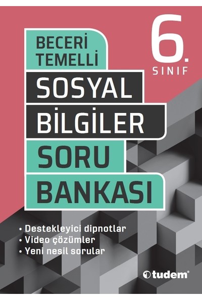 Tudem Yayınları 6. Sınıf Sosyal Bilgiler Beceri Temelli Soru Bankası Tudem Yayınları 6. Sınıf Sosyal Bilgiler Beceri Temelli Soru Bankası
