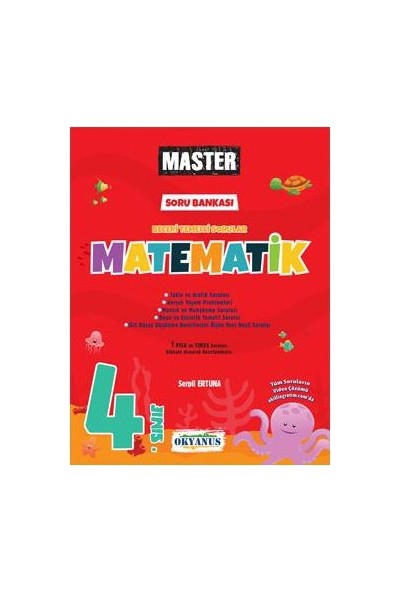 Okyanus 4. Sınıf Master Matematik Soru Bankası 2021 Okyanus 4. Sınıf Master Matematik Soru Bankası 2021
