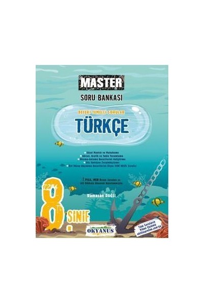 Okyanus 8. Sınıf Master Türkçe Soru Bankası Okyanus 8. Sınıf Master Türkçe Soru Bankası