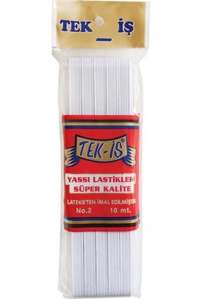 Tek-İş Evren Yassı Bel Lastiği 10 m