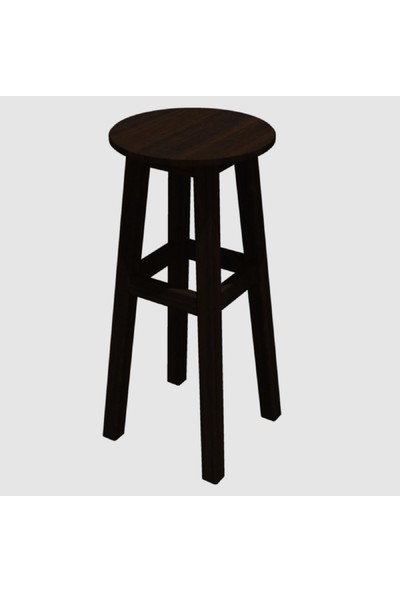 Arbre Ahşap Tabure 60 cm Siyah İskelet Arbre Ahşap Tabure 60 cm Siyah İskelet