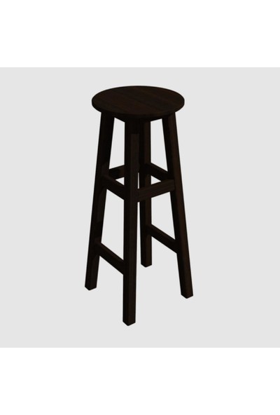 Arbre Ahşap Bar Taburesi 70 cm - Siyah İskelet Arbre Arbre Ahşap Bar Taburesi 70 cm - Siyah İskelet Arbre