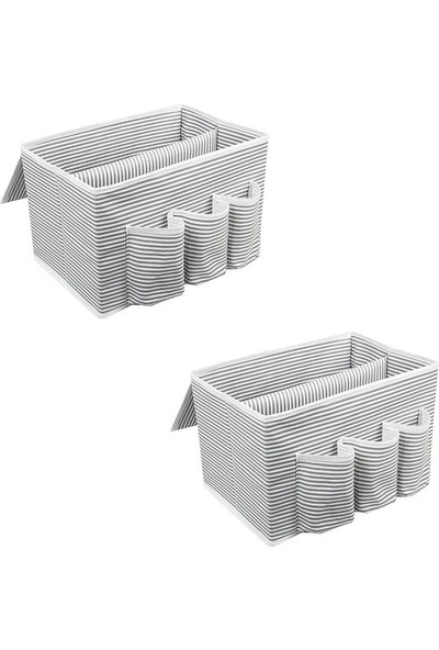 Meleni Home 5 Bölmeli Çok Amaçlı Başucu Düzenleyici Organizer - 2 Adet Meleni Home 5 Bölmeli Çok Amaçlı Başucu Düzenleyici Organizer - 2 Adet