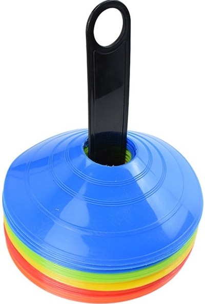 Antreman Çanağı 50'li Set Egzersiz Disk Koni Seti
