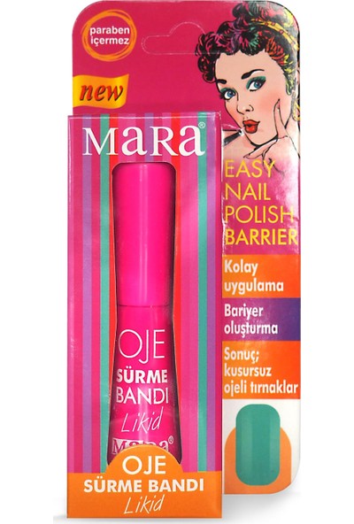 Mara Likid Oje Sürme Bandı