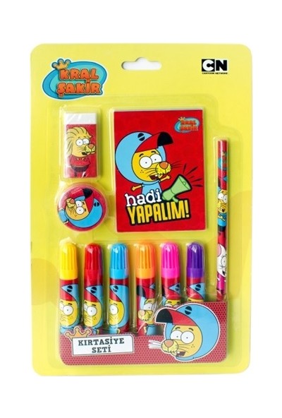 Kral Şakir Kırtasiye Seti KS-3626
