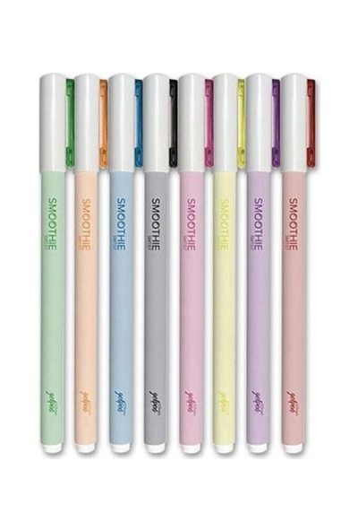 Scrikss Smoothie Jel Kalem 0.7 mm 8'li Scrikss Smoothie Jel Kalem 0.7 mm 8'li