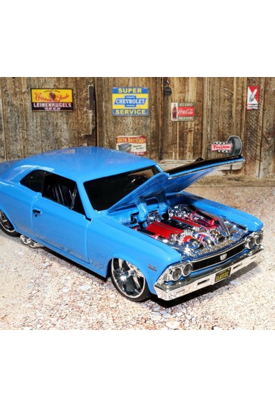 Maisto Design 1966 Chevrolet Chevelle Ss 396 1/24 Mavimodel Araç Maisto Design 1966 Chevrolet Chevelle Ss 396 1/24 Mavimodel Araç