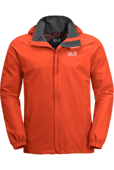 Jack Wolfskin 1111141-3017 Fermuarlı Normal Kalıp Düz Turuncu Erkek Mont Jack Wolfskin 1111141-3017 Fermuarlı Normal Kalıp Düz Turuncu Erkek Mont
