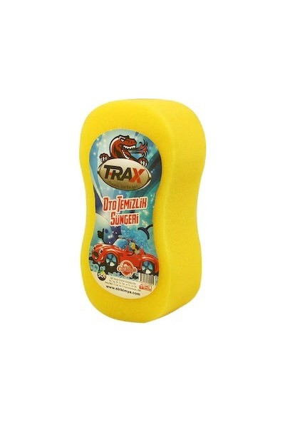 Trax Oto Yıkama Süngeri - Büyük (Sarı)