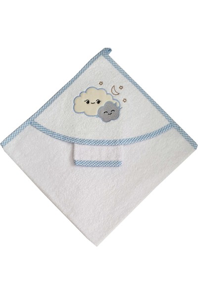 Nazbaby Bebek Havlusu Bulutlu