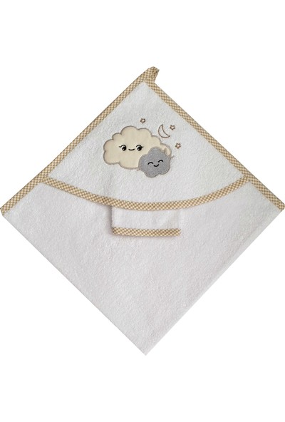 Nazbaby Bebek Havlusu Bulutlu
