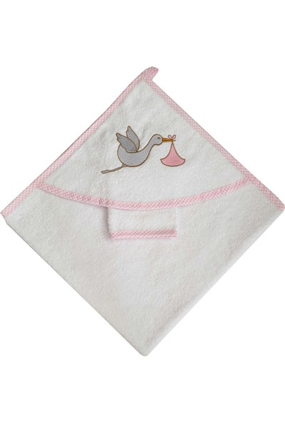 Nazbaby Bebek Havlusu Leylek Nazbaby Bebek Havlusu Leylek
