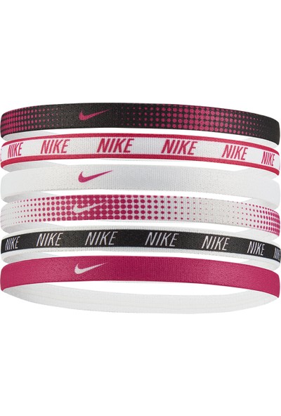 Nike N0002545-939 Printed Saç Bandı 6 Lı Paket