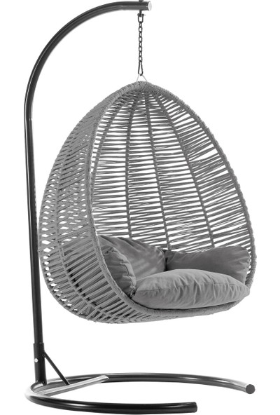 Ocak Express Fındık Tek Kişilik Makrome Örgü Bahçe Balkon Salıncağı