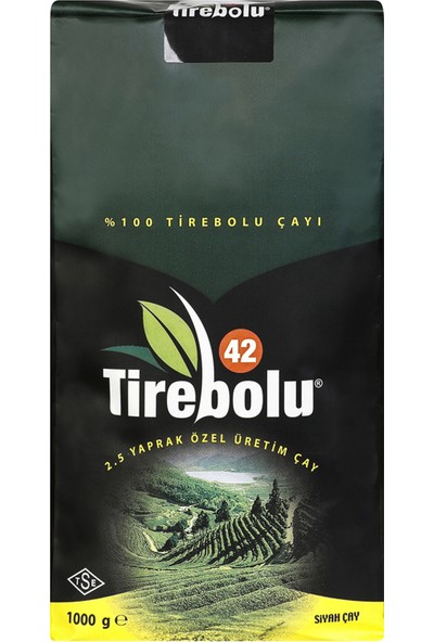 Tirebolu 42 Özel Üretim Siyah Çay 1000 Gr Tirebolu 42 Özel Üretim Siyah Çay 1000 Gr