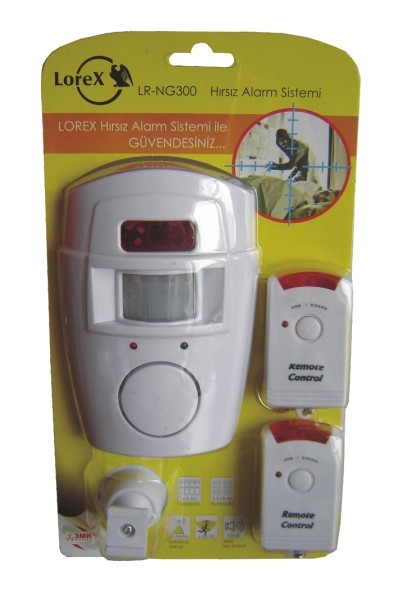 Lorex LR-NG300 Hareket Sensörlü Uzaktan Kumandalı Alarm Seti Lorex LR-NG300 Hareket Sensörlü Uzaktan Kumandalı Alarm Seti