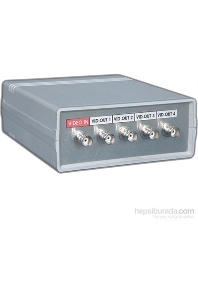 CAM 1 Giriş 4 Çıkış Video Distribütör