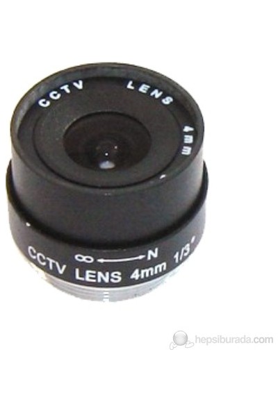 3MK-FL4 Sabit İris 4mm CCTV Lens 3MK-FL4 Sabit İris 4mm CCTV Lens